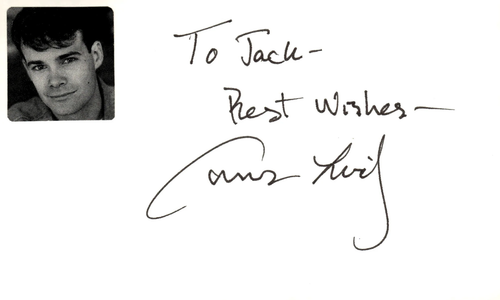 James Ludwig Signed Auto 3x5 Index Card Ghost Town | eBay