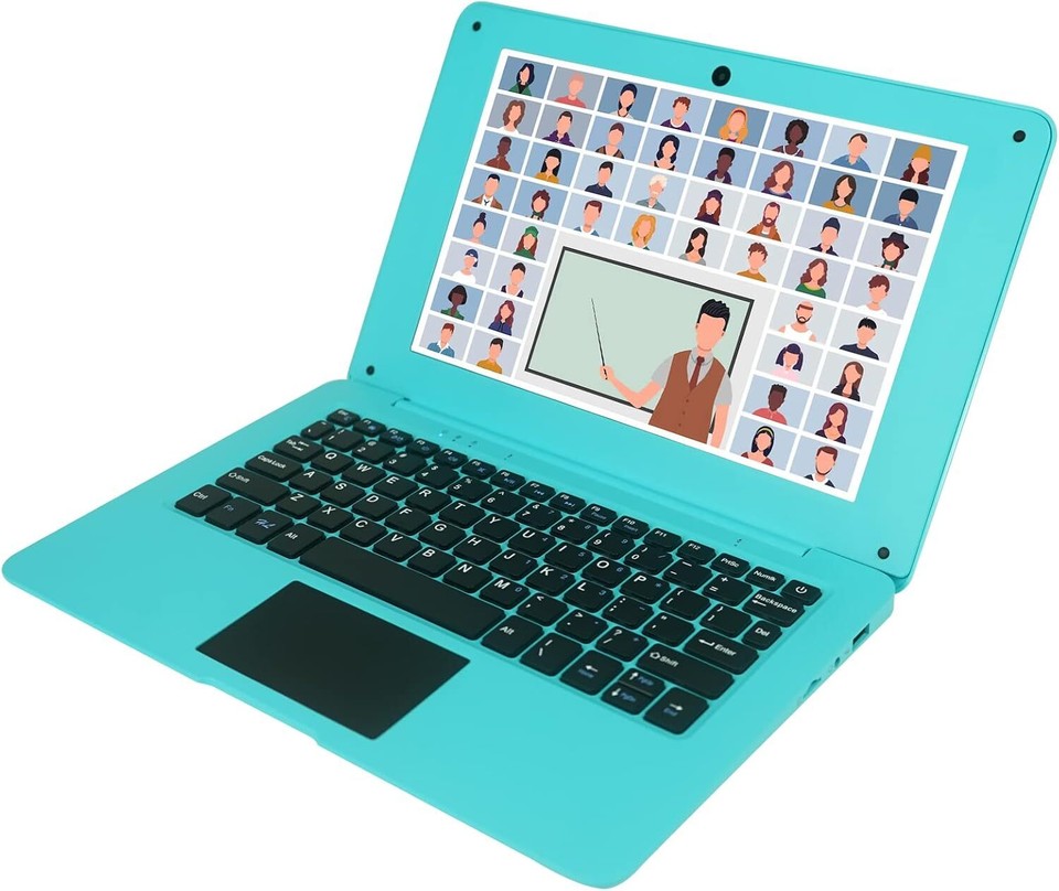 10.1inch Android Netbook, Portable Laptop with A133P CPU, 2GB RAM 64GB ...