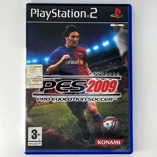 PES 2009 PRO EVOLUTION SOCCER Playstation 2 PS2 Italiano ITA videogioco ...
