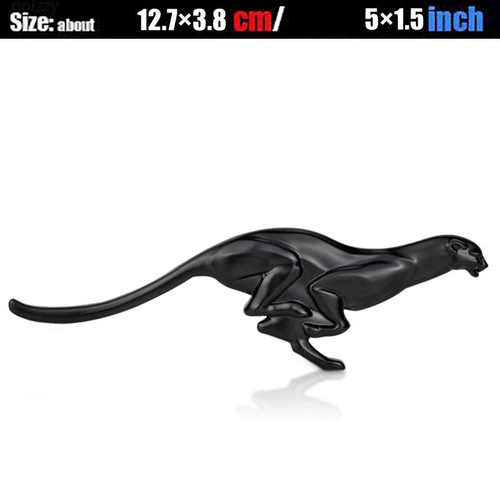 Speed Leopard Car Emblem Auto Sticker 3D Metal Badge Black Gold Chrome ...