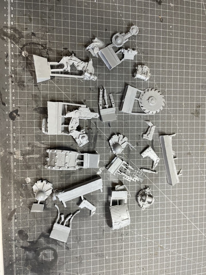 Warhammer 40k - Orks - Meka Dread + Dred Kill Saw (forgeworld) | eBay UK