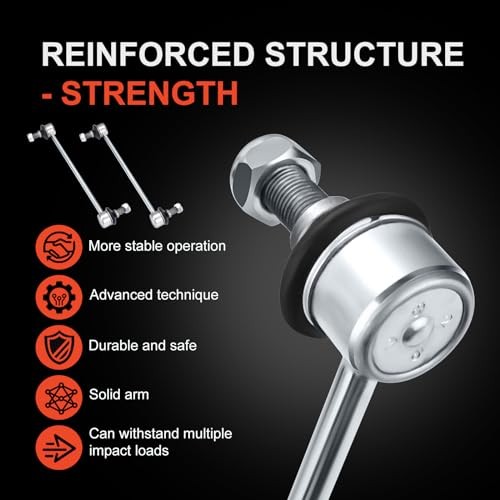 K80230 Sway Bar Link Kit for Toyota Corolla 2003–2018 & Prius 2001–2009 ...