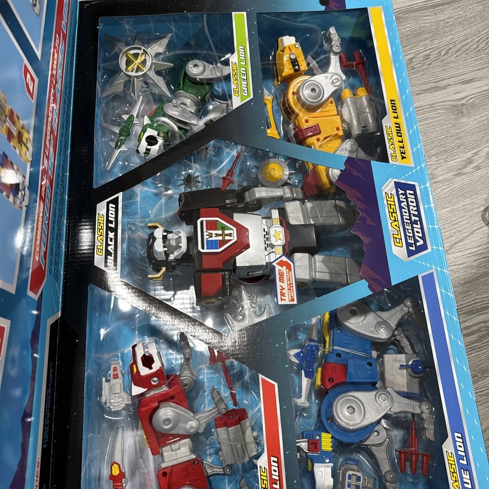 2017 Playmates Voltron 84 Classic Legendary Voltron Gift Set of 5 16 ...
