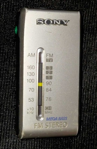 Srf-S84 Sony Confirmed Reception, Complete Product, Am Fm Wide Pocket ...