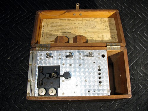 WWI Western Electric Type P-1917 Buzzerphone Field Telegraph Set | eBay