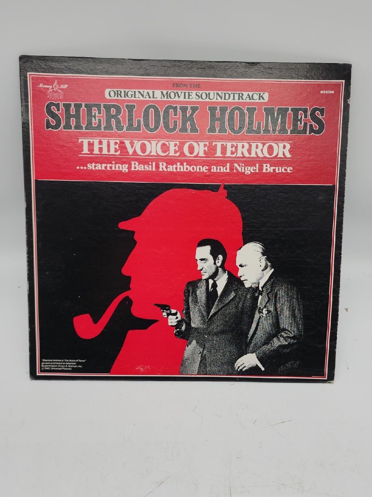 SHERLOCK HOLMES Original Movie Soundtrack THE VOICE OF TERROR Vinyl ...