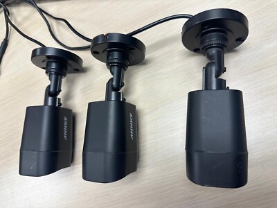 LOT OF 3 ANNKE C11BX Security Camera 720p with Night Vision Used Tested ...