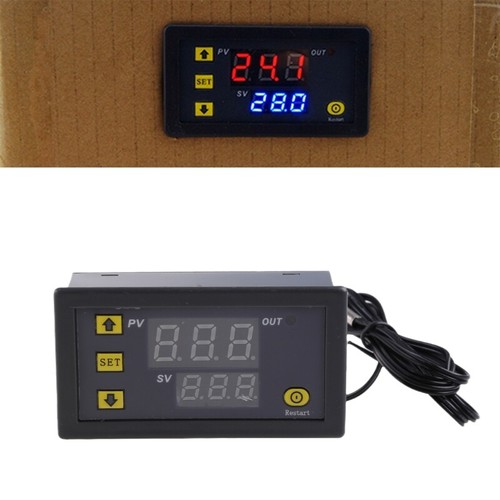 Digital Temperature Meter Pyrometer Humidity Barometer Controller | eBay