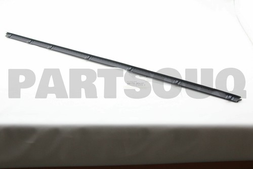 6817090K00 Genuine Toyota WEATHERSTRIP ASSY, FRONT DOOR GLASS, INNER ...