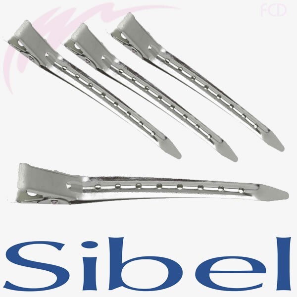 Sibel Hair Sectioning Clips Metal 1 Pack of 12 Clips | eBay