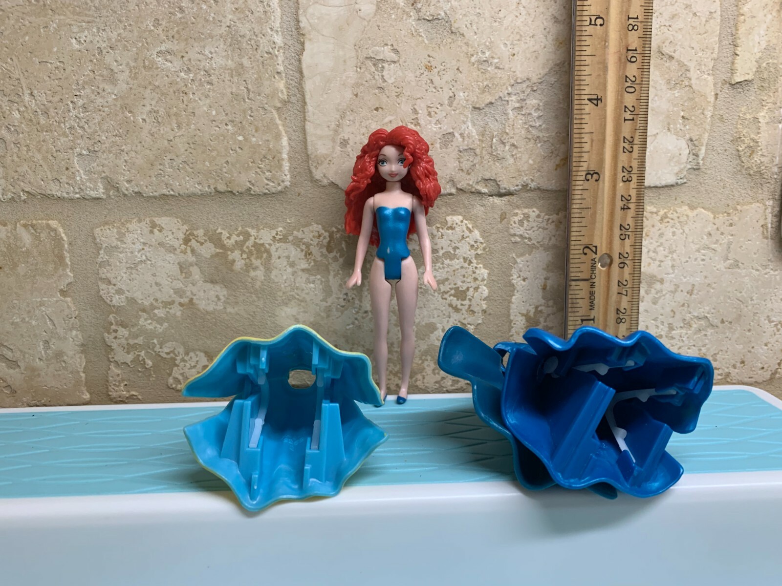 Mattel Disney Princess Merida brave Polly Pocket doll ,Magiclip dress ...