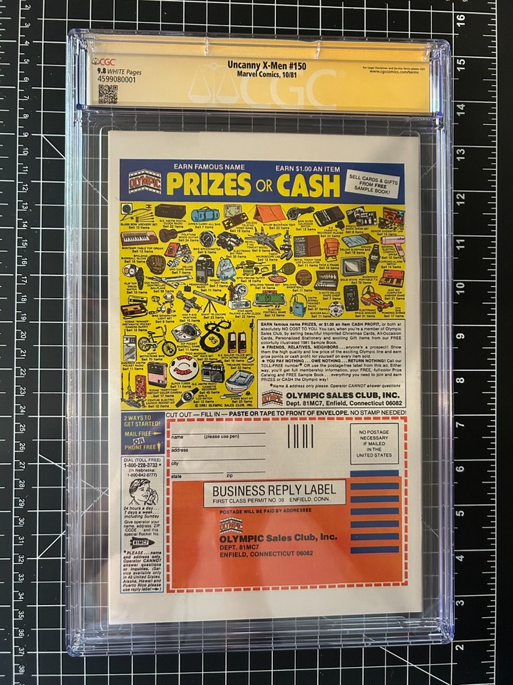 Uncanny X-Men #150 - CGC 9.8 - SS by Claremont / Ian McKellen ...