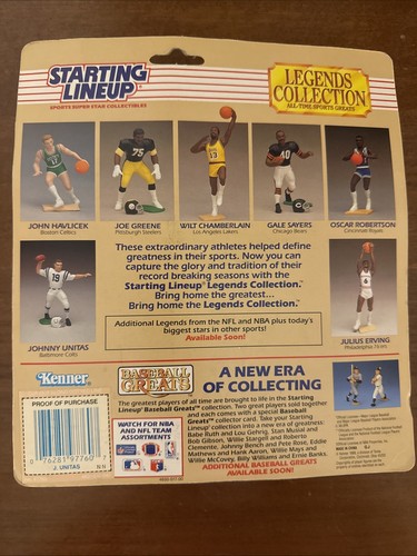 1989 Kenner Starting Lineup Legends Collection Johnny Unitas Baltimore ...