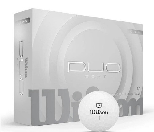 Wilson Staff 2025 Duo Soft Golf Balls - World's Softest Golf Ball 39 ...