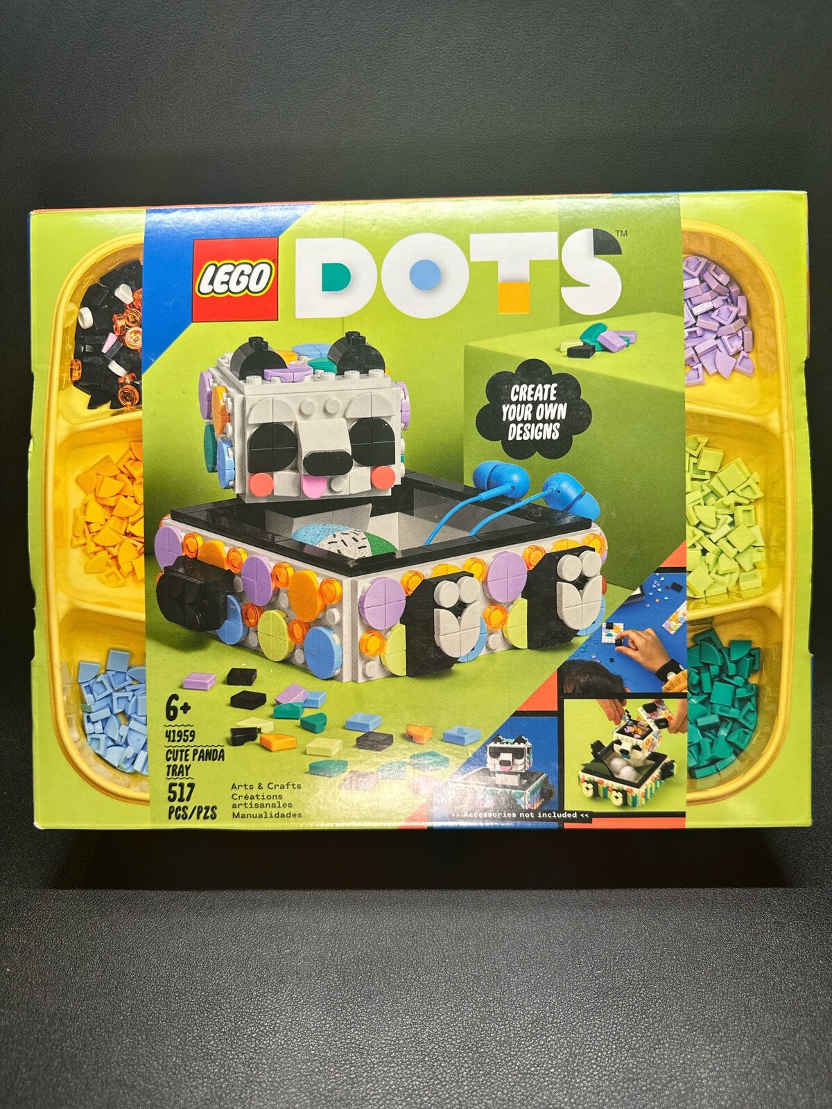 LEGO DOTS: Cute Panda Tray (41959) for sale online | eBay