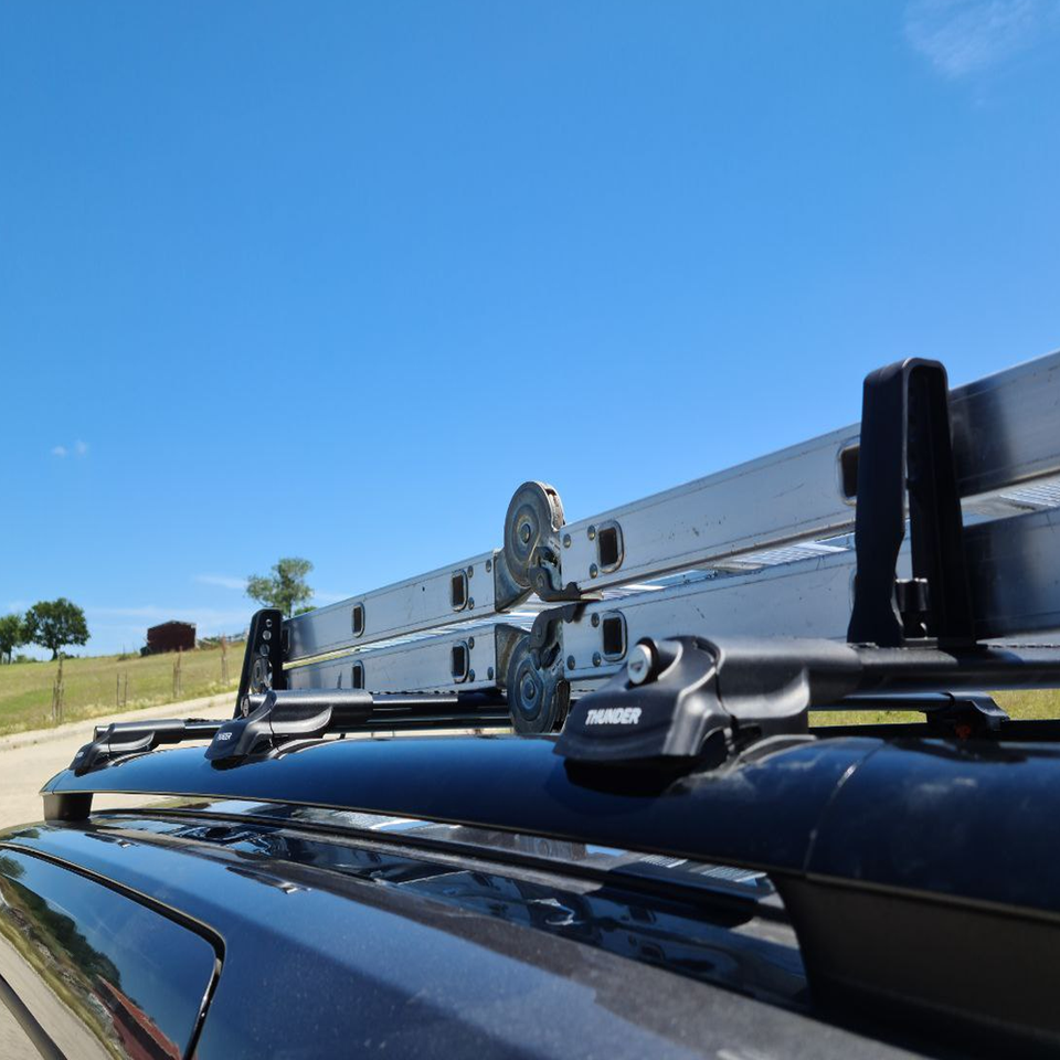 Roof Racks Cross Cargo Bars Lockable 4X Stopper For Honda Pilot 2009 ...