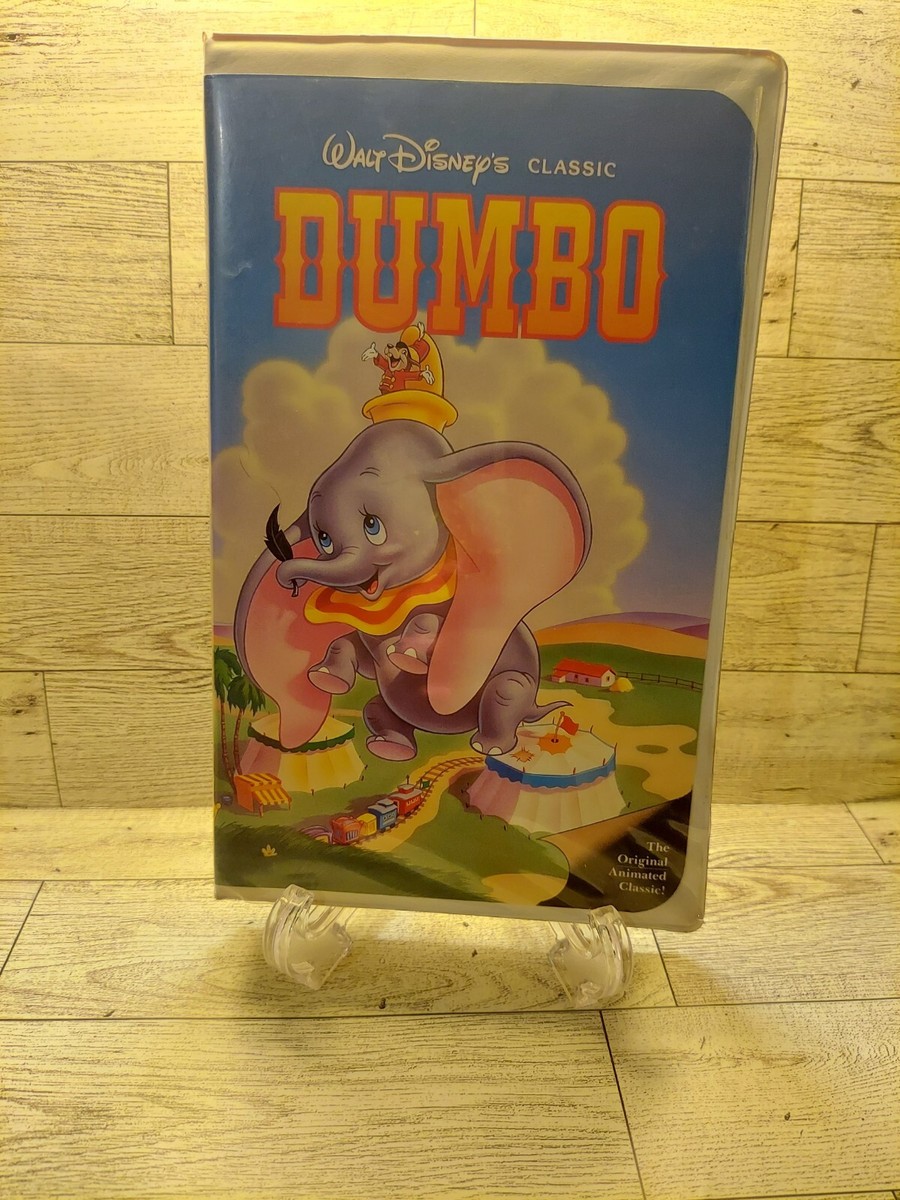 Dumbo Vhs Walt Disney Classic Black Diamond Red Signature
