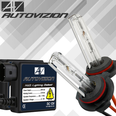 6000K HID BI-XENON 9004/HB1 HIGH/LOW BEAM HEAD LIGHTS BULBS CONVERSION ...