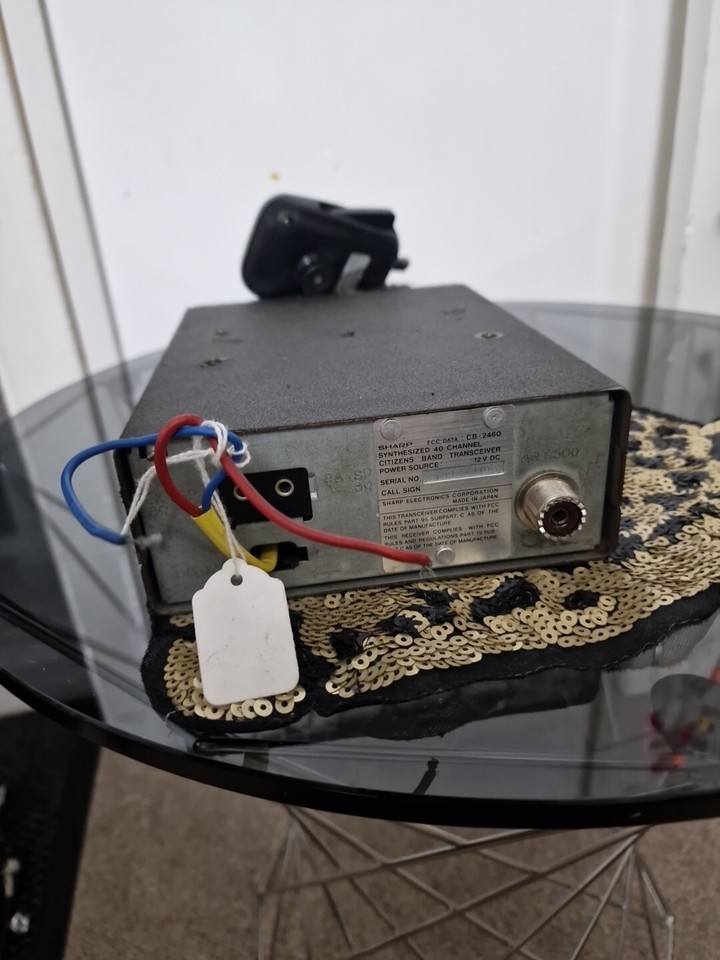 SHARP 2460 AM CB RADIO.........................RADIO_TRADER_IRELAND ...