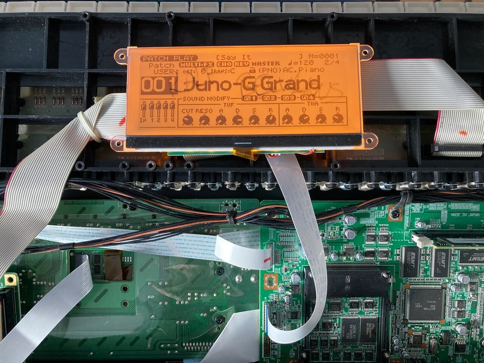 Roland Juno-G Juno g replacement screen LCD display NEW | eBay