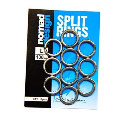Heavy Duty Stainless Steel Split Rings - Snap Ring, Split Ring, Lure ...
