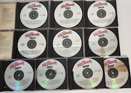 Time Life Your Hit Parade CD Lot of 19 1940s 50s 1950-1959 Original ...