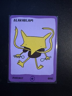 Pokenot Alakablam Alakazam #65 - Dysfunctional Passholder Pokenots 151 ...