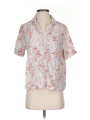 J by Joie Women Ivory Short Sleeve Blouse S | eBay