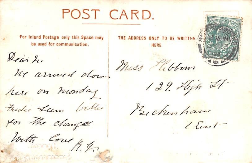 THE WINDMILL RODMERSHAM GREEN SITTINGBOURNE KENT POSTCARD 1904 | eBay UK