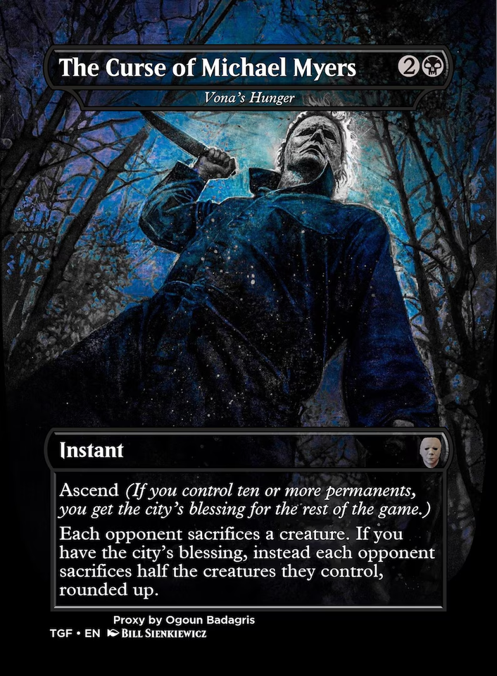 Classic Horror Inspired Commander Proxy Deck – 100 Card Custom MTG ...