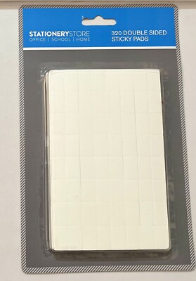 Double Sided pads 320 X Sticky Pads Mounting Self Adhesive Fixer Craft ...