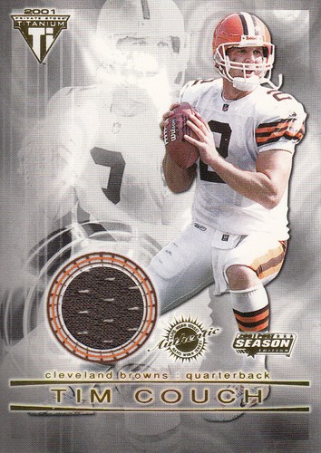 B4740- 2001 Titanium Post Season Maillots #32 Tim Couch Jersey - Nm-Mt ...