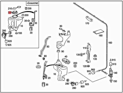 Genuine MERCEDES C216 W221 S-CLASS W221 Coupe C216 Cover 2218690208 | eBay