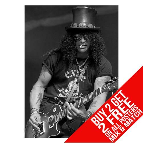 SLASH GUNS N ROSES BB2 POSTER ART PRINT A4 A3 SIZE - BUY 2 GET ANY 2 ...