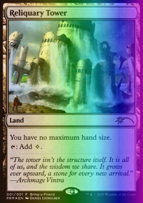 MTG Magic the Gathering Reliquary Tower (1/2) Love Your LGS LP FOIL | eBay