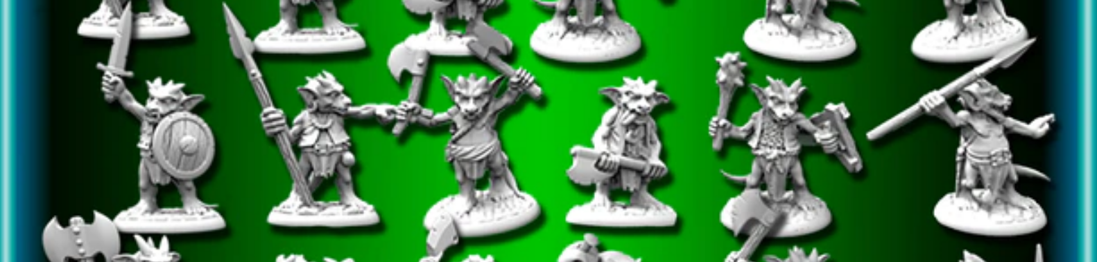 Reaper Bones Miniatures Kobold Lot #2 D&D RPG tabletop Fantasy ...