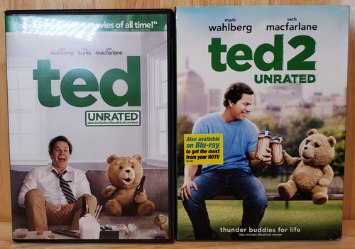 Lot of 2 DVDs – Ted & Ted 2 Comedy Movie Set – Used | eBay