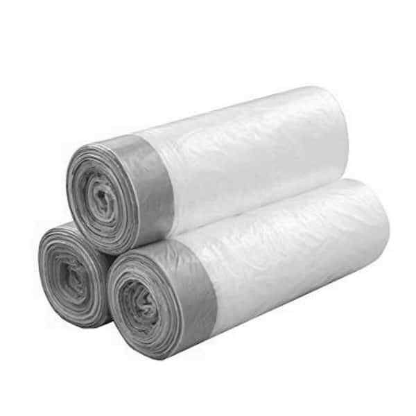 39 Gallon Clear Flex Drawstring Outdoor Yardwaste Trash Bags 50 Count 1 ...