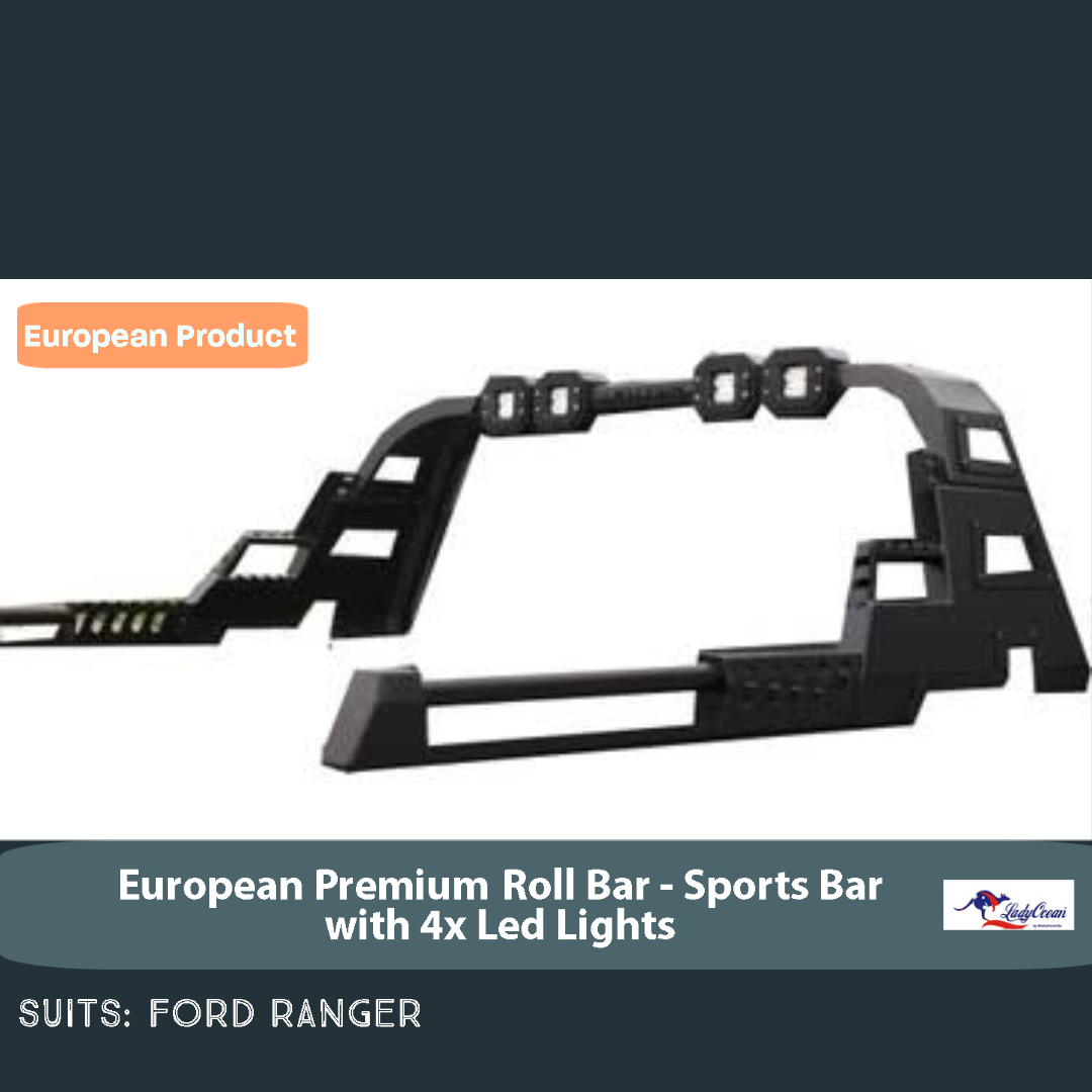 FORD RANGER Sports Bar - Sports Bar with 4X Lights for FORD RANGERS | eBay