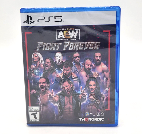 AEW: Fight Forever - Sony PlayStation 5 PS5 - Brand New Factory Sealed ...