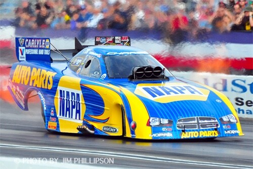 FUNNY CAR PHOTO NHRA DRAG RACING "RON CAPPS FUNNY CAR AT POMONA RACEWAY ...