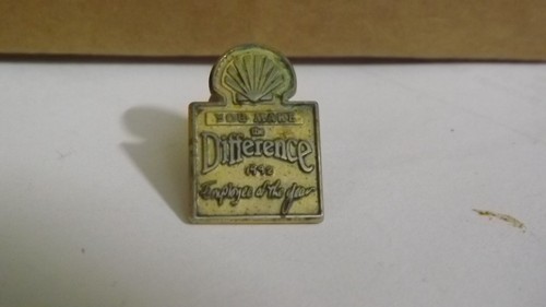 Vintage Shell "You Make The Difference" 1992 Employee Of The Year Lapel ...
