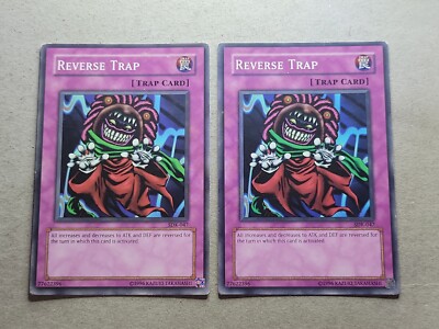 2x Reverse Trap - SDK-047 - Unlimited - YuGiOh-MP | eBay