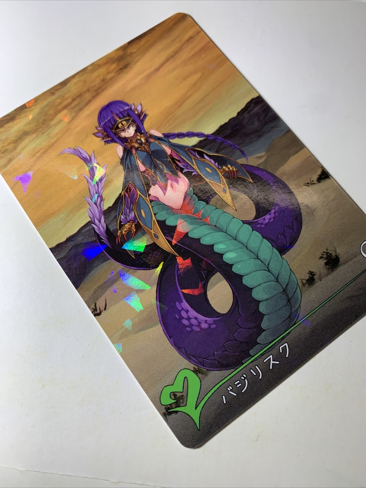 Basilisk Snake Lamia C 87 Monster Girl Encyclopedia Waifu Card Holo ...