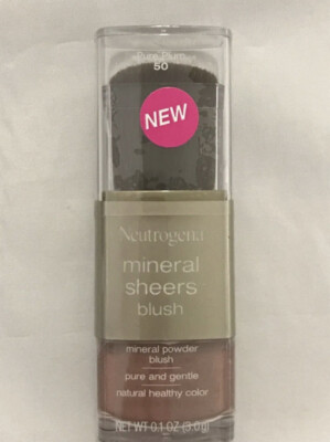 Neutrogena Mineral Sheers Powder Blush ~ #50 Pure Plum RARE- HTF | eBay