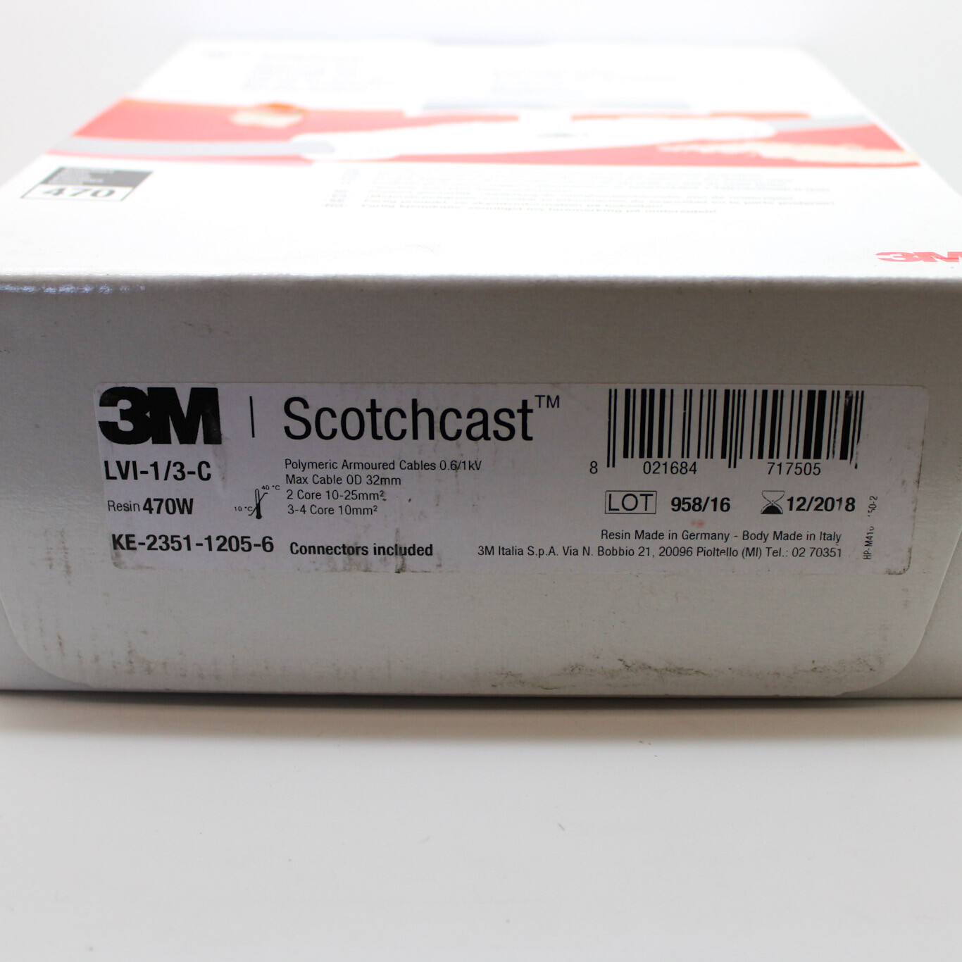 3M LCI-1/3-C Scotchcast Resin Cable Joint KE-2351-1205-6 | eBay