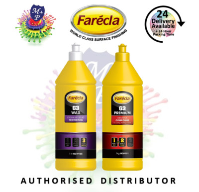 Farecla G3 Premium 1kg Abrasive Compound & Farecla G3 Wax 1 Litre Kit ...