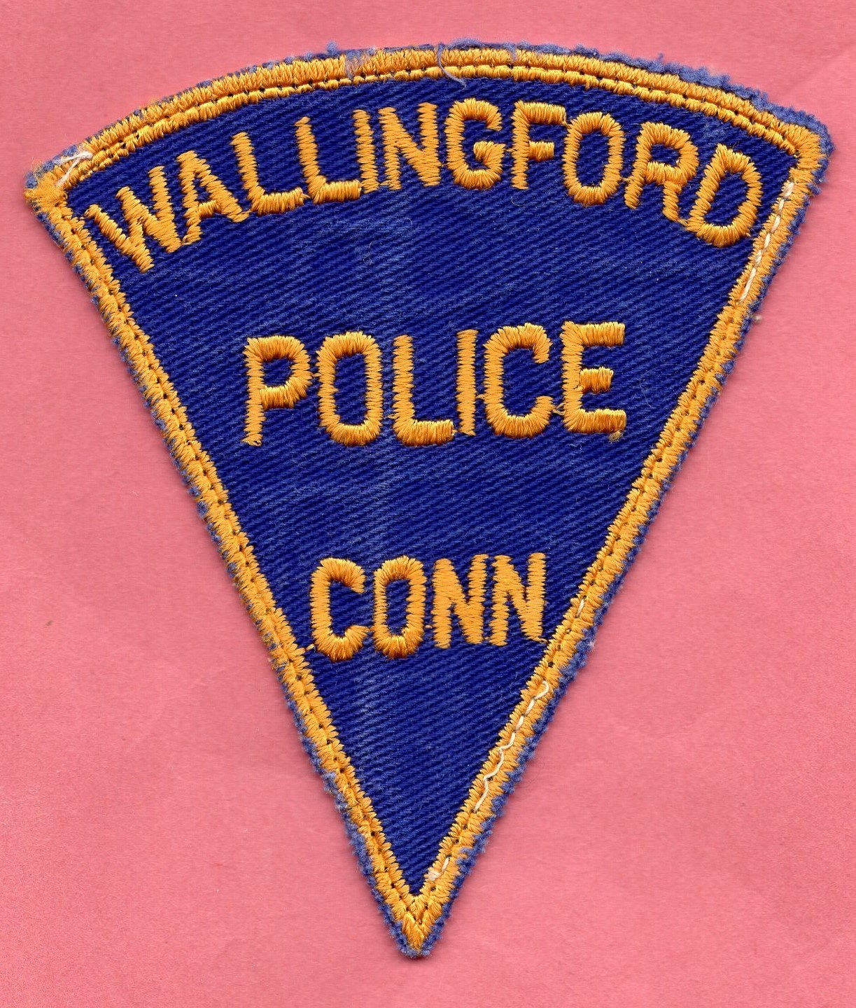 CT Wallingford Connecticut Police Shoulder Patch Circa 1940-1950 | eBay