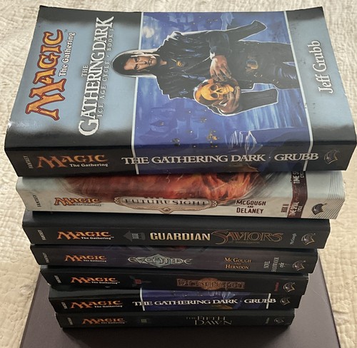 Magic The Gathering Book Lot Of 7 Books Paperback Fantasy Adventure | eBay