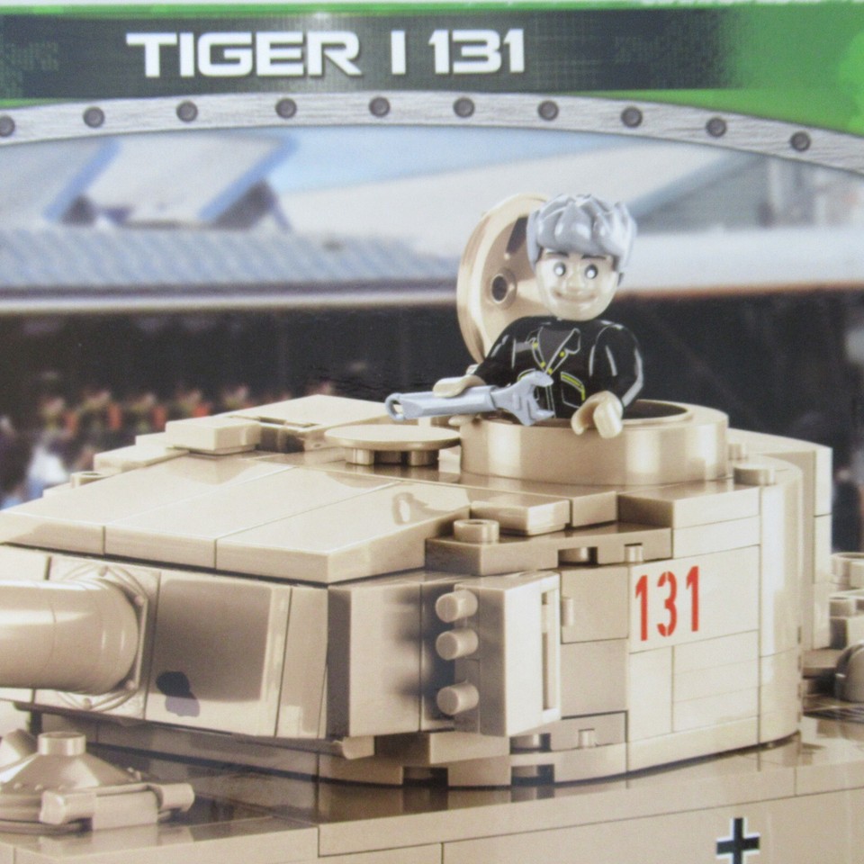 COBI Tank Tank Museum WWII Tiger 1 131 550 Pcs Building Set # 2519 ...